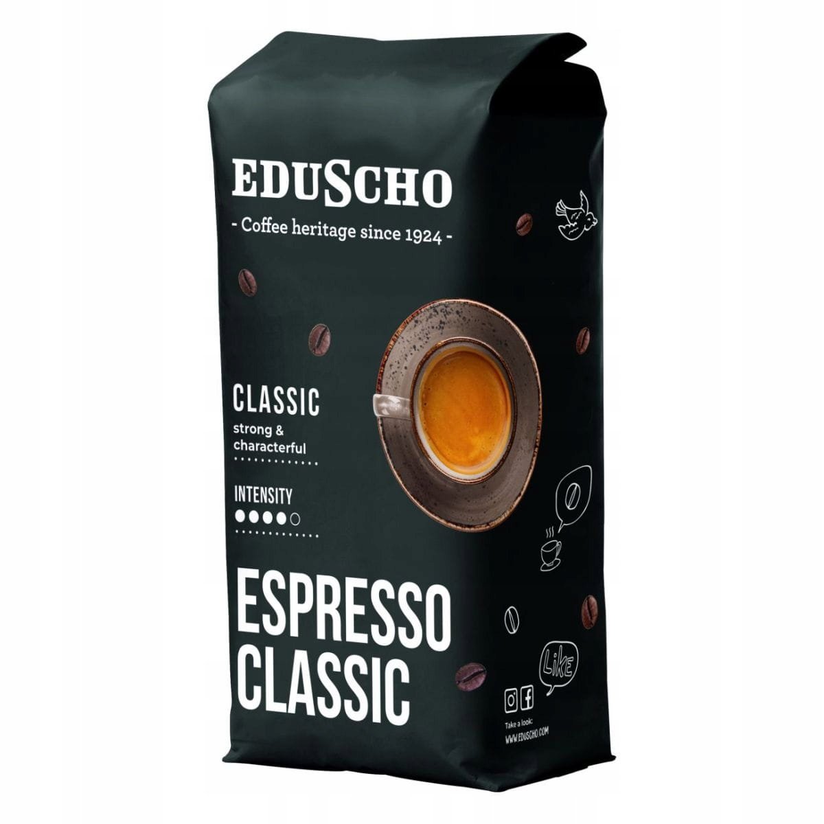 2x Kawa ziarnista Eduscho Espresso Classic 1 kg - Eduscho | Sklep EMPIK.COM
