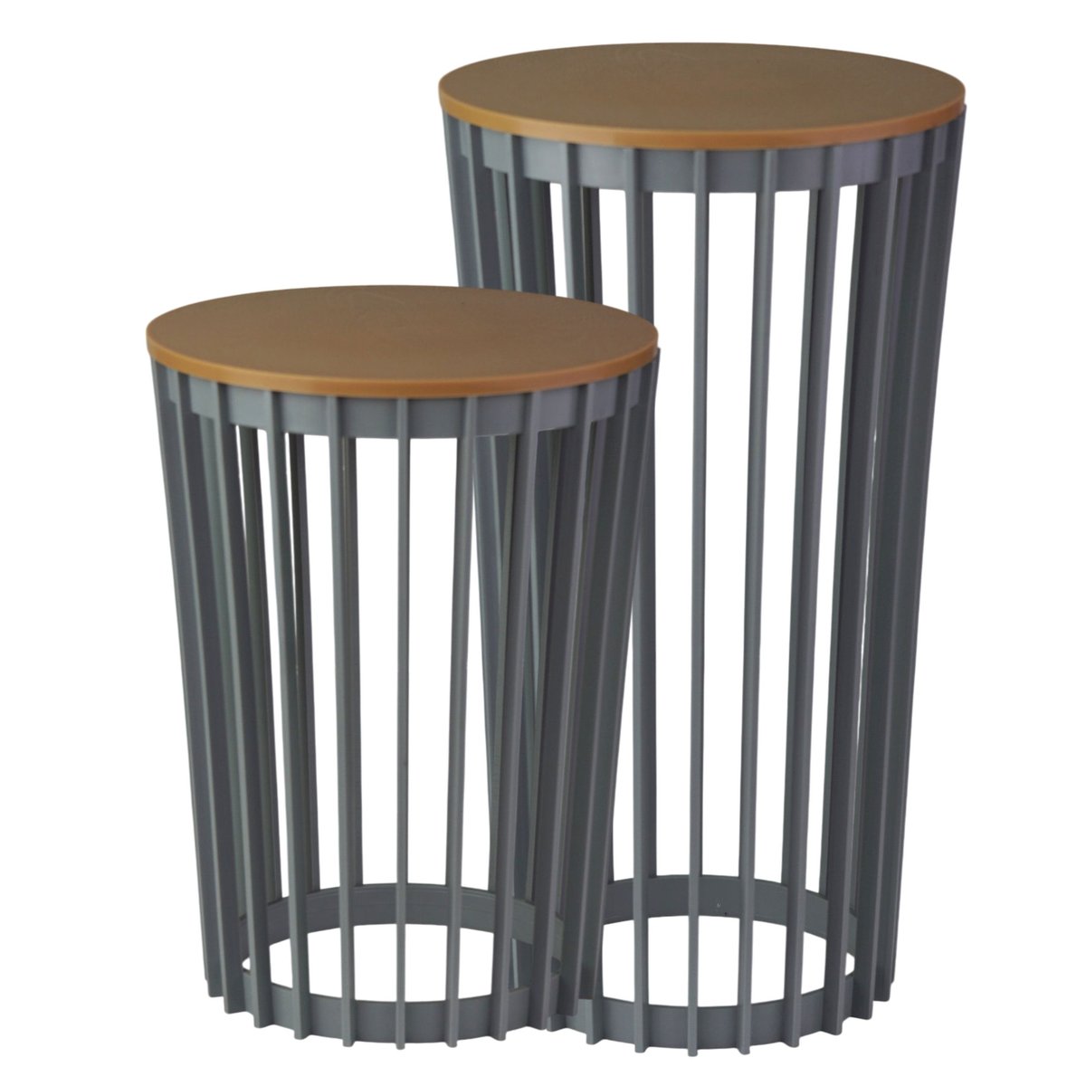 2x Kwietnik wysoki dwustronny Standy 40H + 54h, Stojak na kwiaty + blat ...