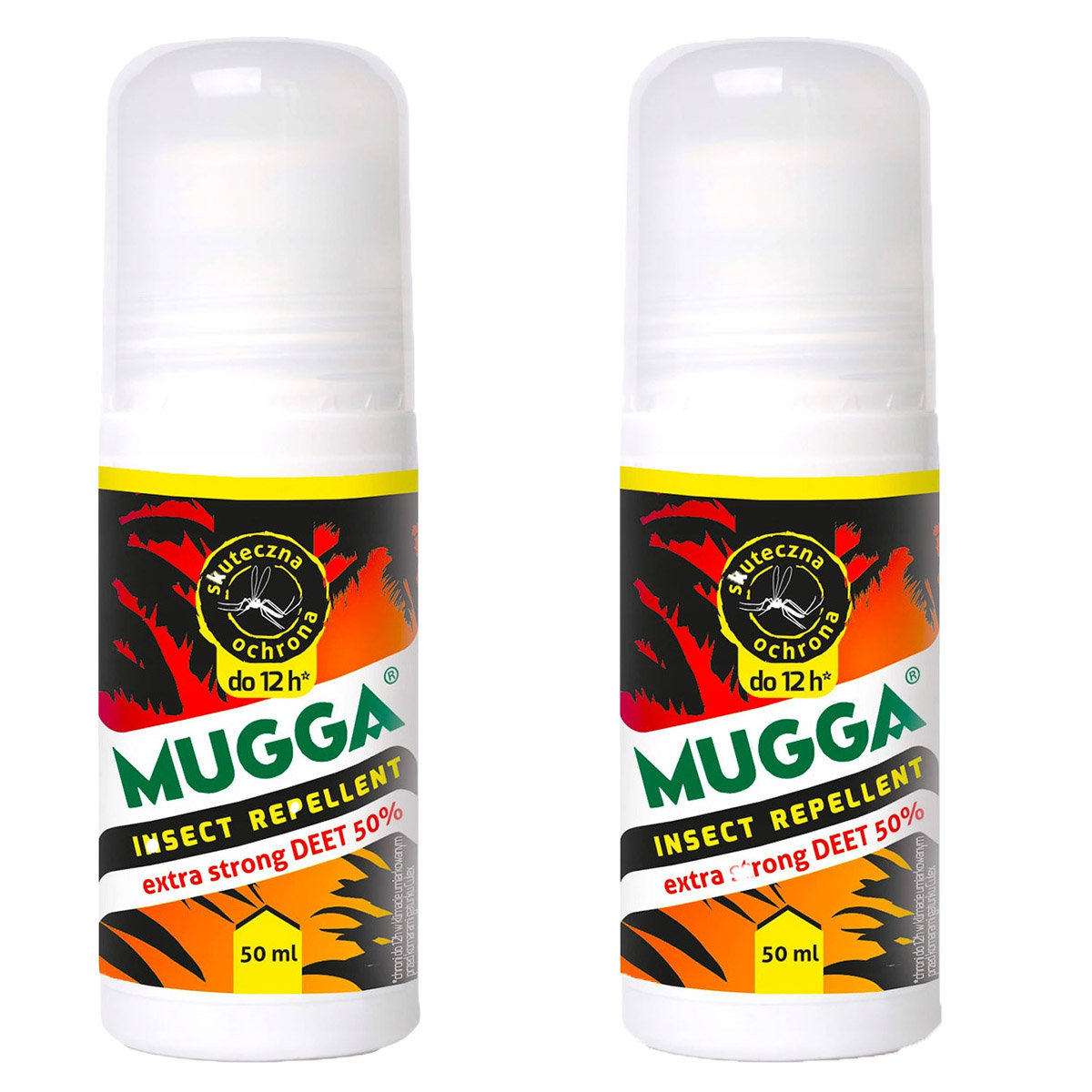 2x Mugga Roll-on 50% Deet 50ml Extra Strong - Mugga | Sklep EMPIK.COM
