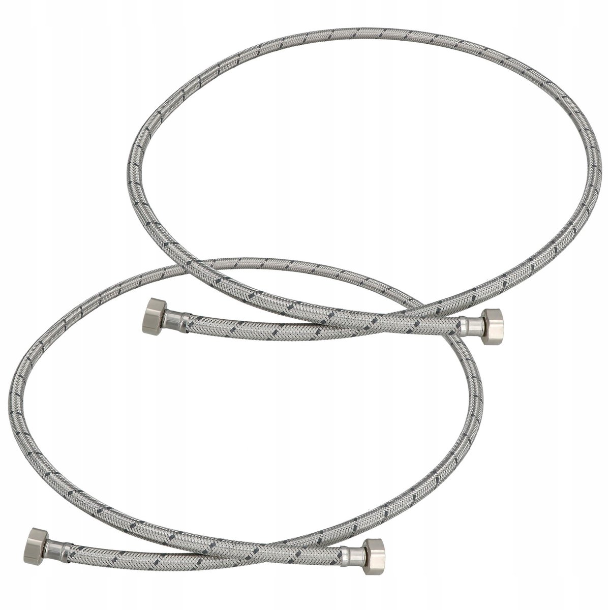 2x Przyłącze elastyczne 1/2'' do baterii armatury 150 cm wężyk ...
