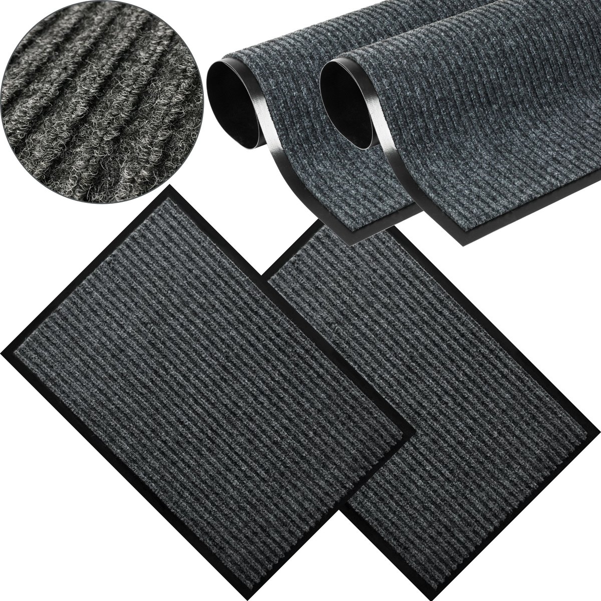 2x Wycieraczka antypoślizgowa Protektor 80x120cm Dywanik - KRYSTYNKA | Sklep EMPIK.COM