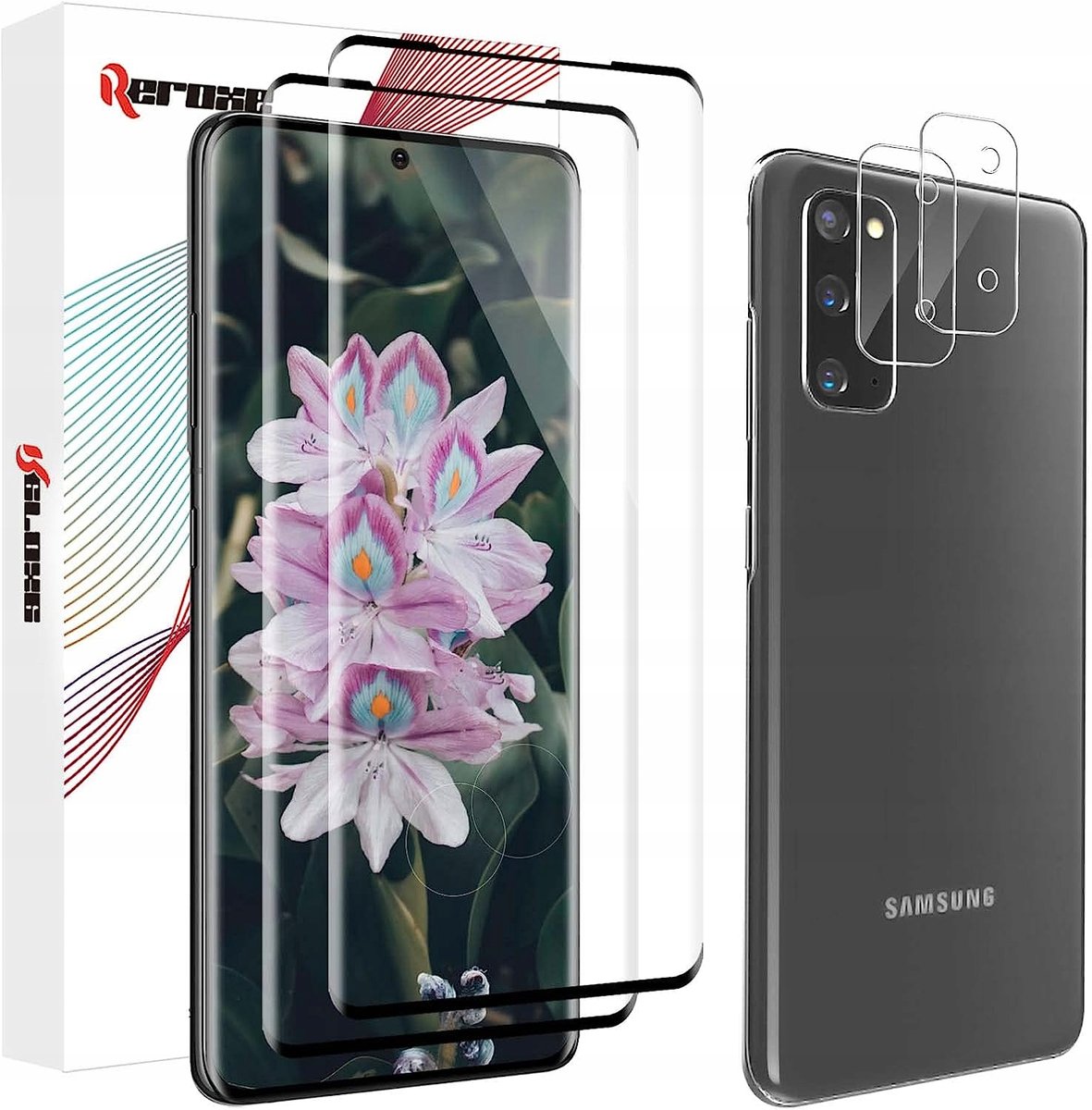 2xSZKŁO HARTOWANE SAMSUNG GALAXY S20 SZKŁO APARAT - Amazon | Sklep ...