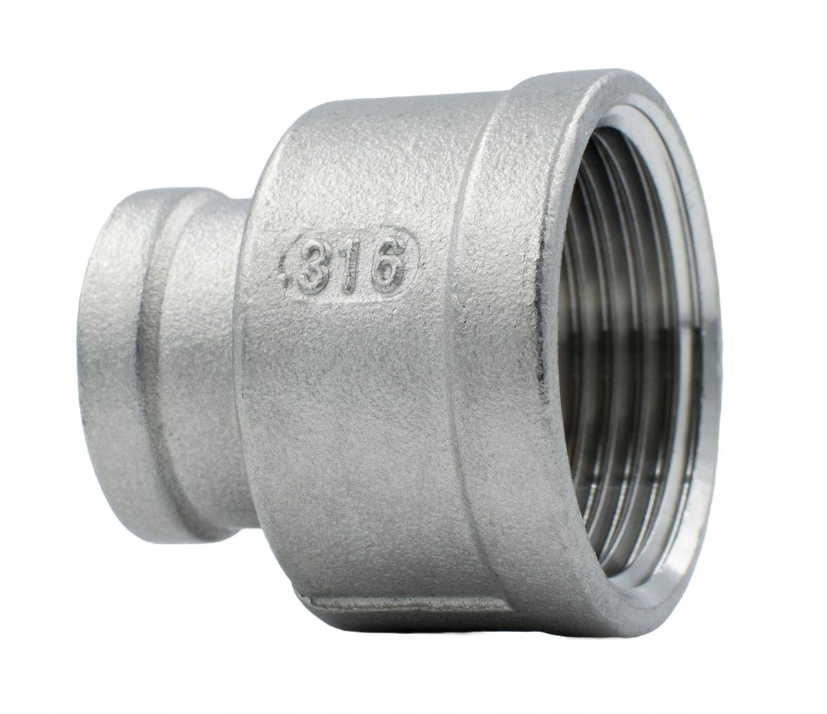 3/4" - 1/2" cala MUFA MUFKA REDUKCYJNA nierdzewna INOX KWASOODPORNA A4 316 - Inna marka | Sklep ...