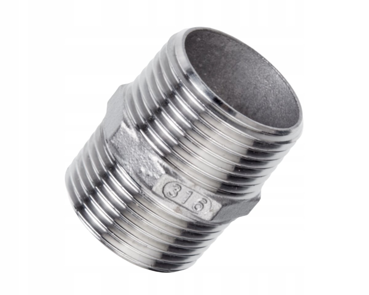 3/8" cala NYPEL Z NAKRĘTKĄ 6-kątną SZEŚCIOKĄTNY NIERDZEWNY kwasoodporny 316 - Inna marka | Sklep ...