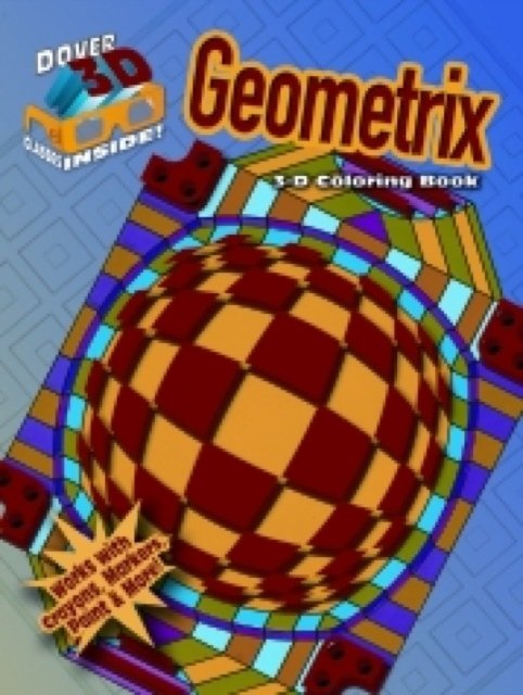 3-D Coloring Book - Geometrix - Jennifer Bishop | Książka w Empik