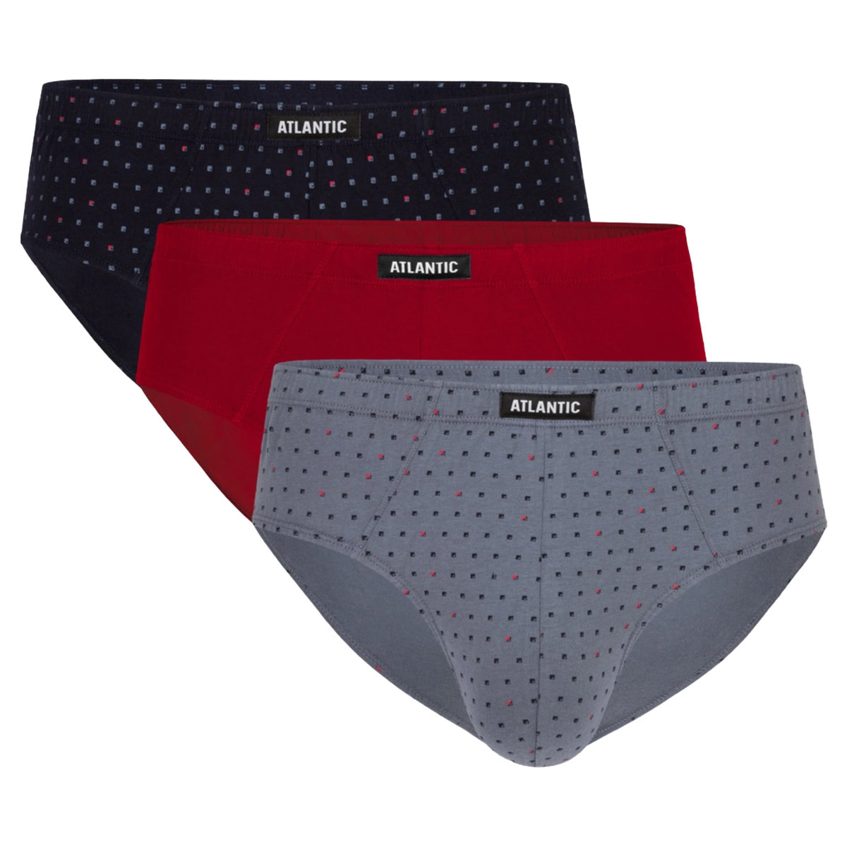 3-pack slipy męskie classic-xl - Atlantic | Moda Sklep EMPIK.COM