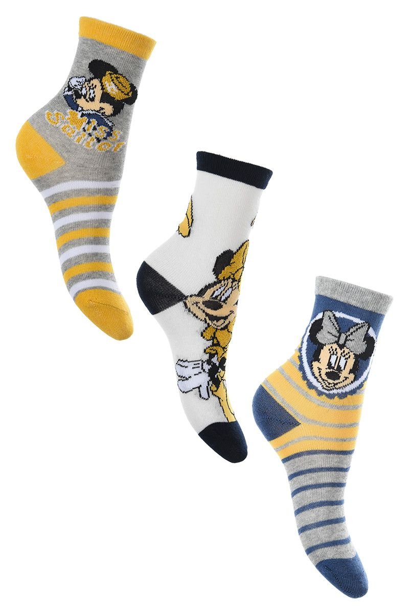 3-pak - skarpetki Myszka Minnie dla dziewczynki - Disney | Sklep EMPIK.COM