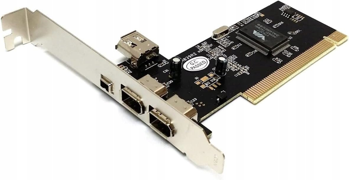 3-Portowa Karta Kontrolera PCI do FireWire 400 IEEE1394a z Chipsetem VIA - KALEA-INFORMATIQUE ...