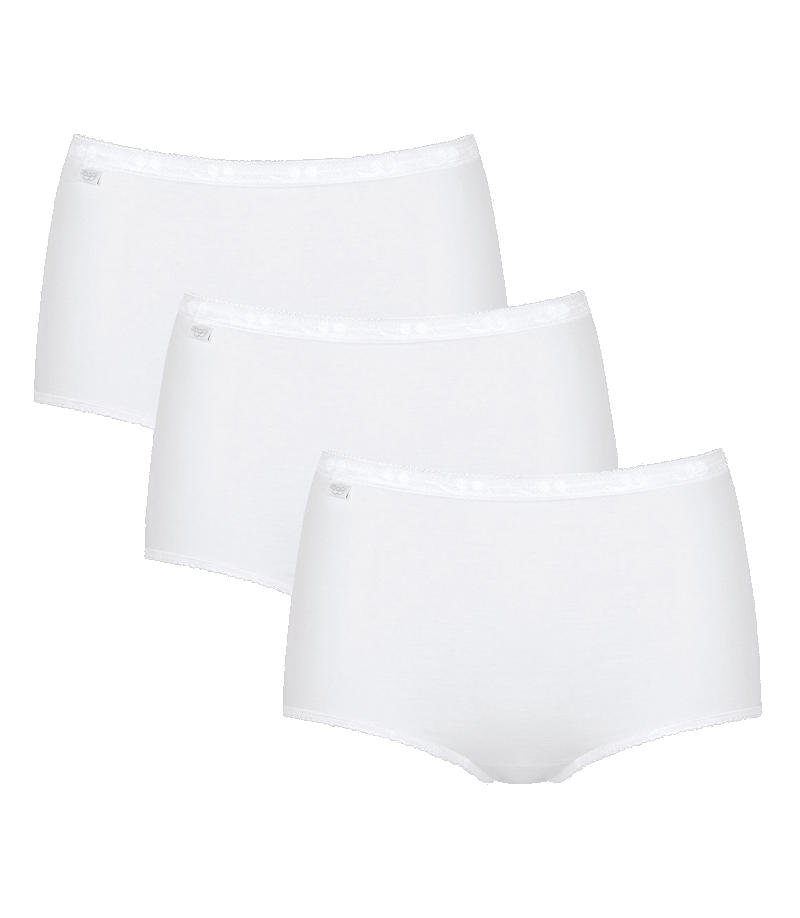 3 x Majtki damskie sloggi Basic+ Maxi 3P-38 - Sloggi | Moda Sklep EMPIK.COM