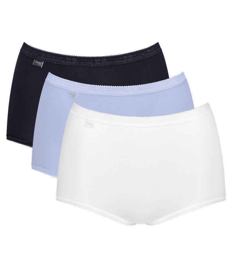 3 x Majtki damskie sloggi Basic+ Maxi C3P-44 - Sloggi | Moda Sklep EMPIK.COM