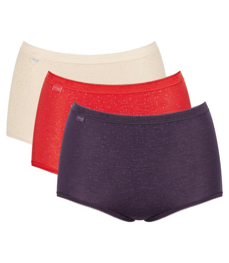 3 x Majtki damskie sloggi Basic+ Maxi C3P-48 - Sloggi | Moda Sklep ...