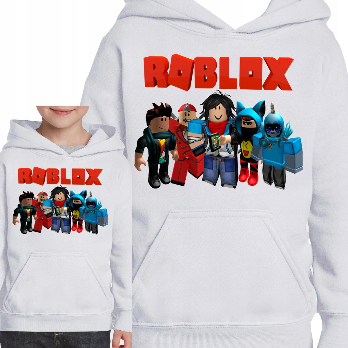 3095 BLUZA DZIECIĘCA ROBLOX EKIPA GRA FNAF 128 - JHK | Sklep EMPIK.COM