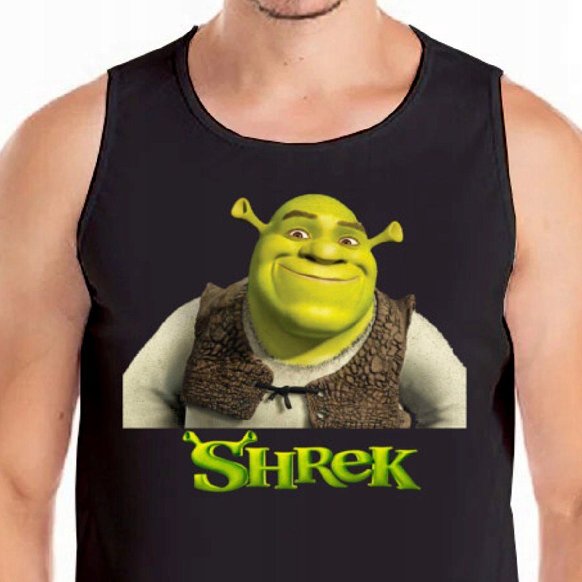 3127 Tank Top Koszulka Shrek Fiona S Czarna - Inna marka | Moda Sklep ...