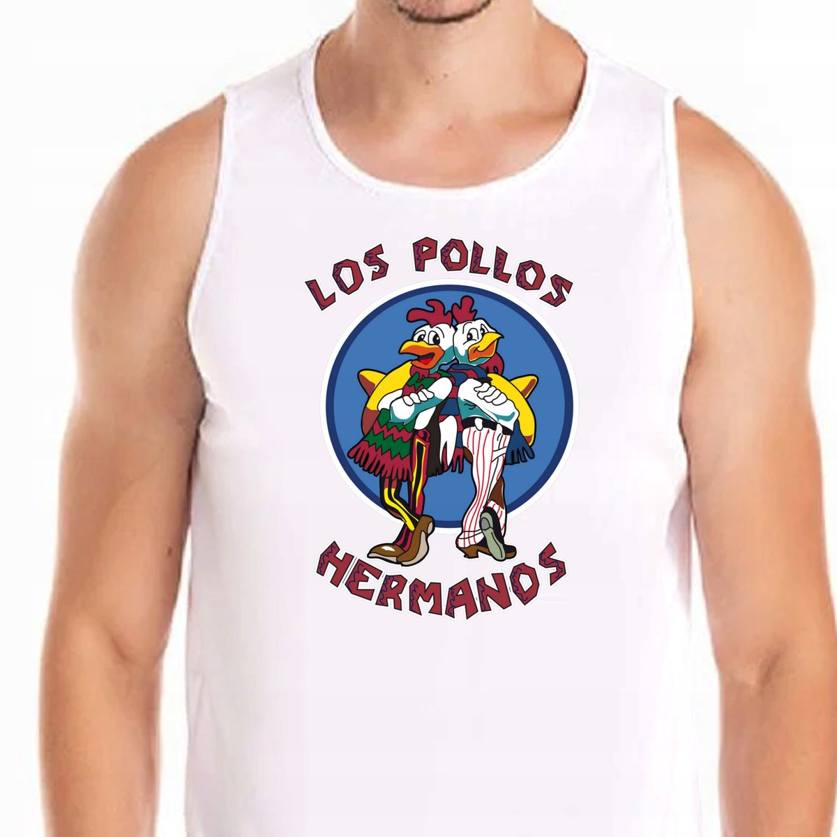 3207 Tank Los Pollos Breaking Bad Hermanos Xl - Inna marka | Moda Sklep ...