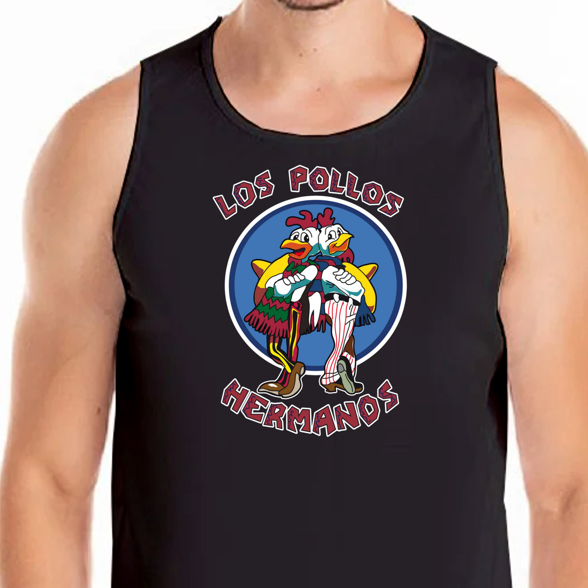 3207 Tank Los Pollos Breaking Bad Xl Czarna - Inna marka | Moda Sklep ...