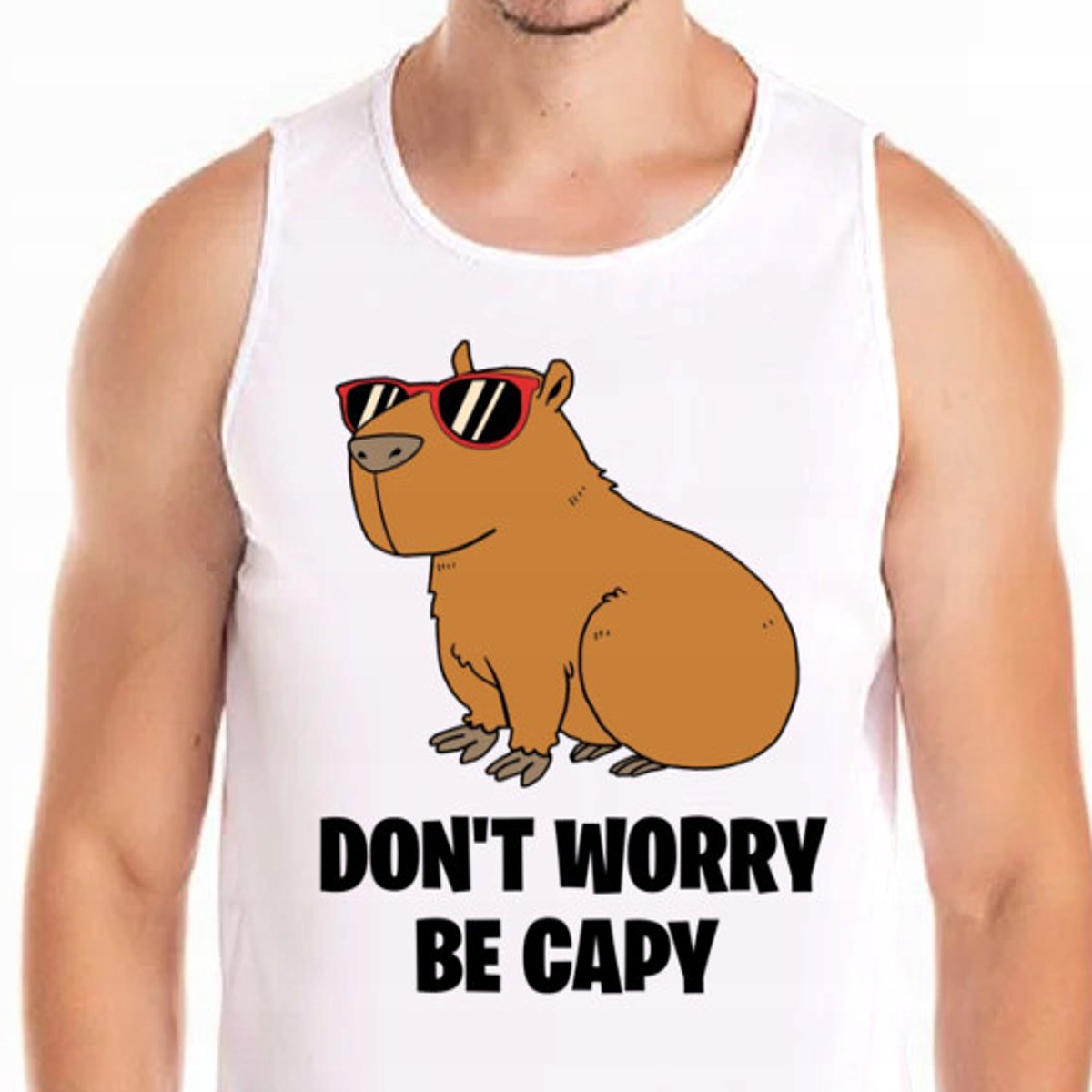 3211 Tank Top Koszulka Kapibara Capybara Xxl - Inna marka | Moda Sklep ...