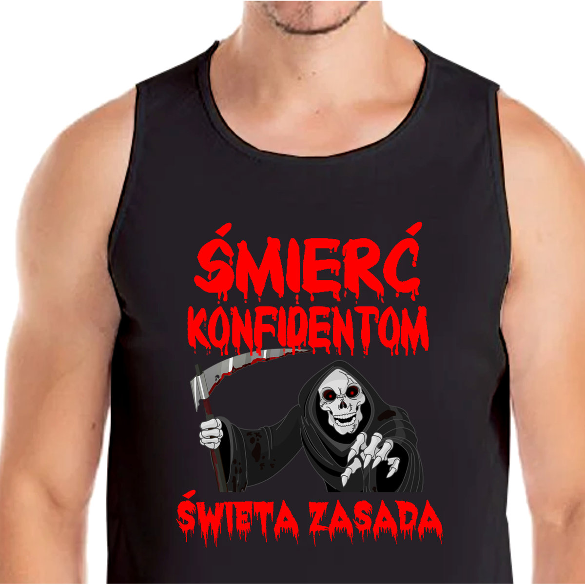 3232 Tank Śmierć Konfidentom Święta M Czarny - Inna marka | Moda Sklep ...