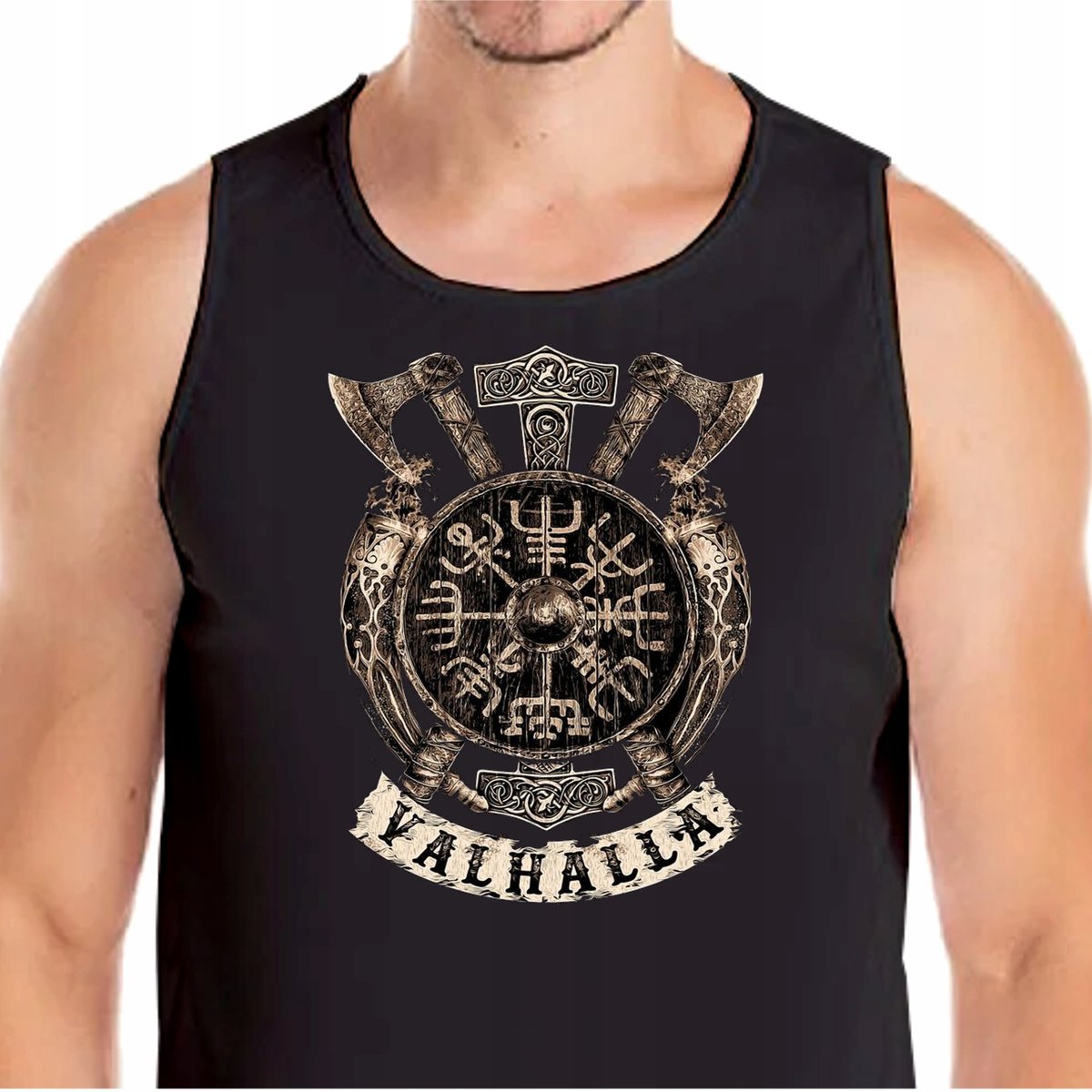 3249 Tank Viking Valhalla Ragnarok Xl Czarna - Inna marka | Moda Sklep ...