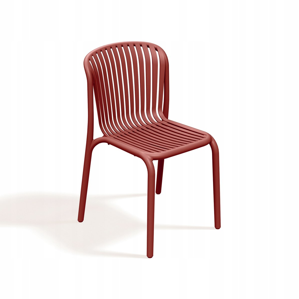 344053 Krzesło ogrodowe Brene Retro Red FERNE - Ferne | Sklep EMPIK.COM