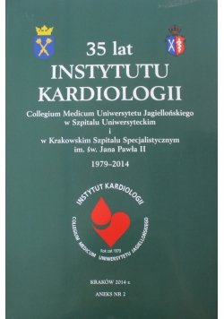 35 lat instytutu kardiologii - | Książka w Empik
