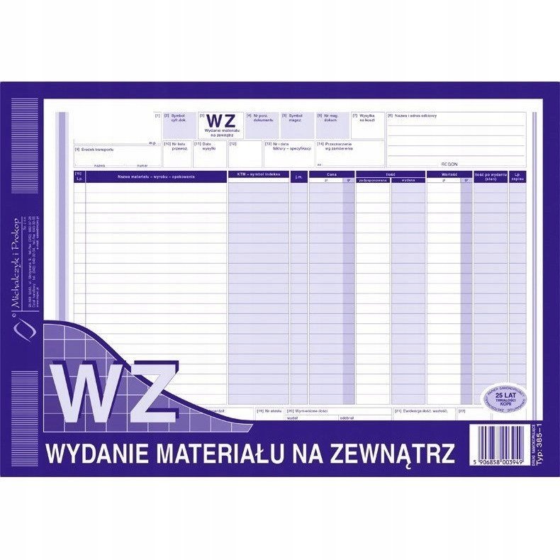 385-1 Wz Wydanie M.Na Zewn.A4 Michalczyk I Prokop - MICHALCZYK I PROKOP ...