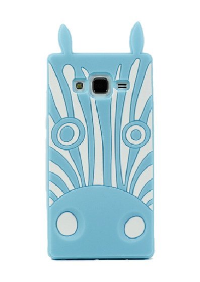 3D Zebra Samsung Galaxy J5 Niebieski - Bestphone | Sklep EMPIK.COM
