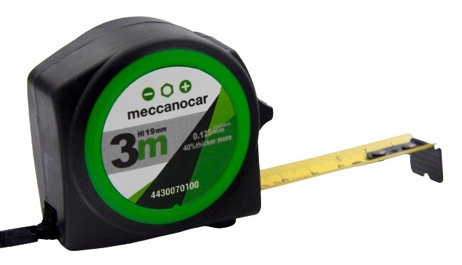 3M / 19mm PROFESJONALNA MIARA MIARKA ZWIJANA - MECCANOCAR - Meccanocar ...