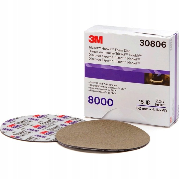 3M 30806 TRIZACT 8000 Krążek 150mm - 3M | Sklep EMPIK.COM