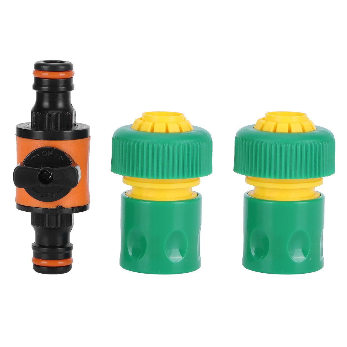 3PCS /Set American Type On/Off Ball Valve Garden Quick Connectors ...