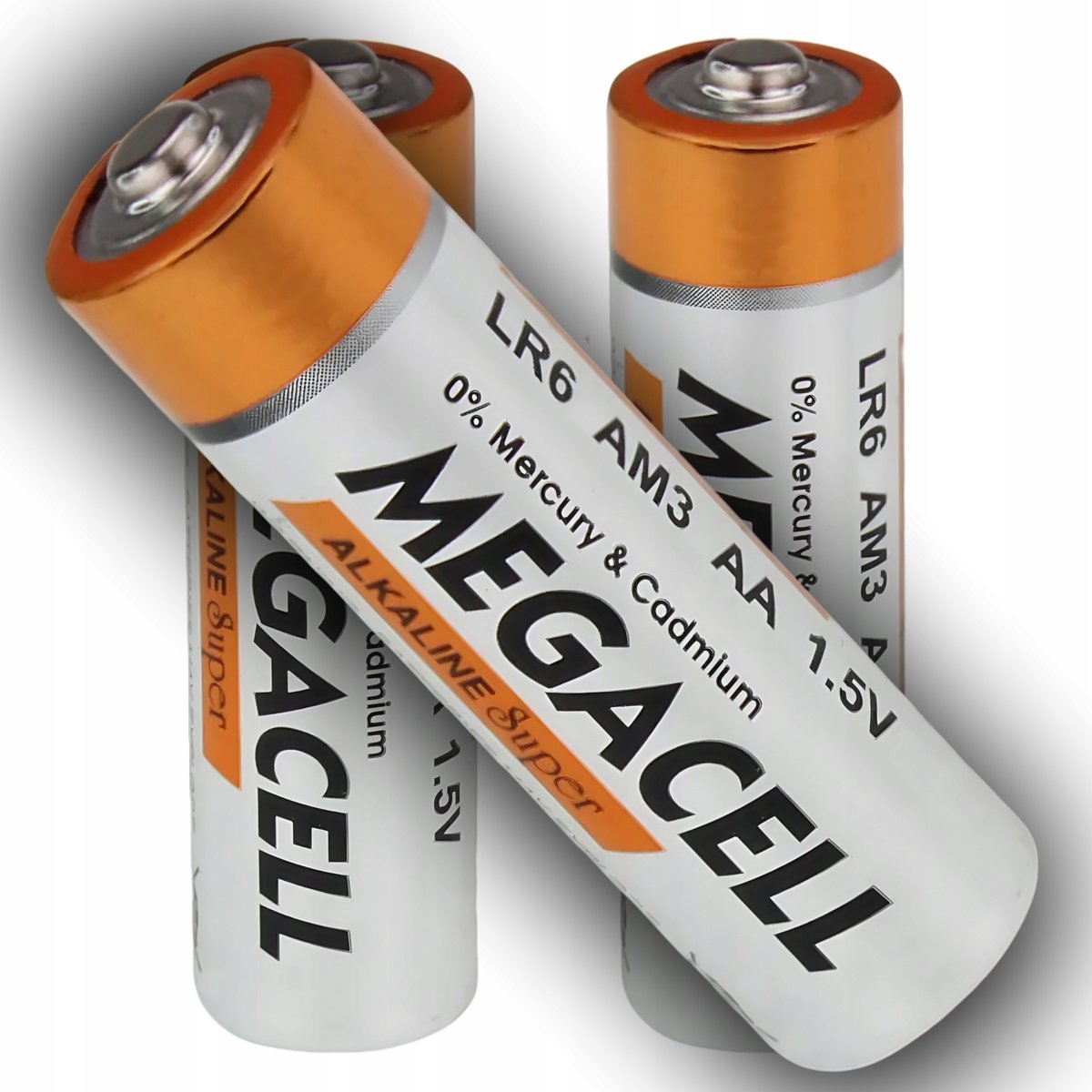 3x Bateria Megacell 1.5v AA LR6 Alkaiczna Baterie Paluszki DŁUGA ŻYWOTNOŚĆ - Megacell | Sklep ...