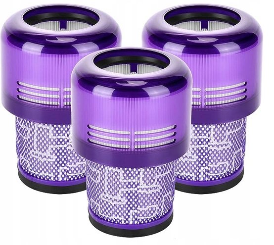 3x FILTR POWIETRZA ZMYWALNY DO DYSON V11 V15 Detect Absolute Animal ...