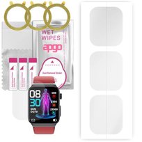 3x folia ochronna hydrożelowa do Watchmark Kardiowatch Cardio One ...