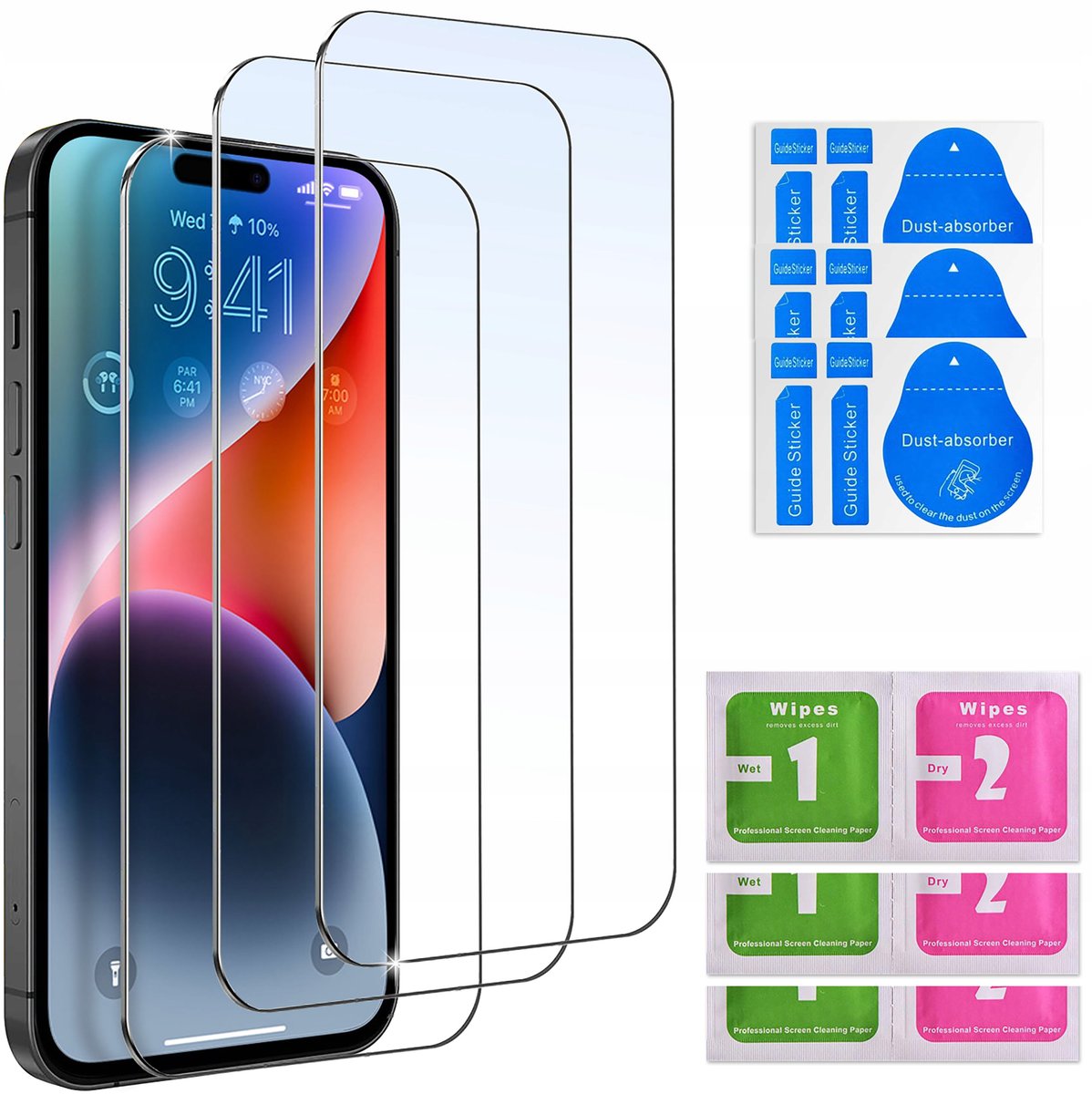 3x SZKŁO HARTOWANE 9H do iPhone 15 SZYBKA - Inna marka | Sklep EMPIK.COM