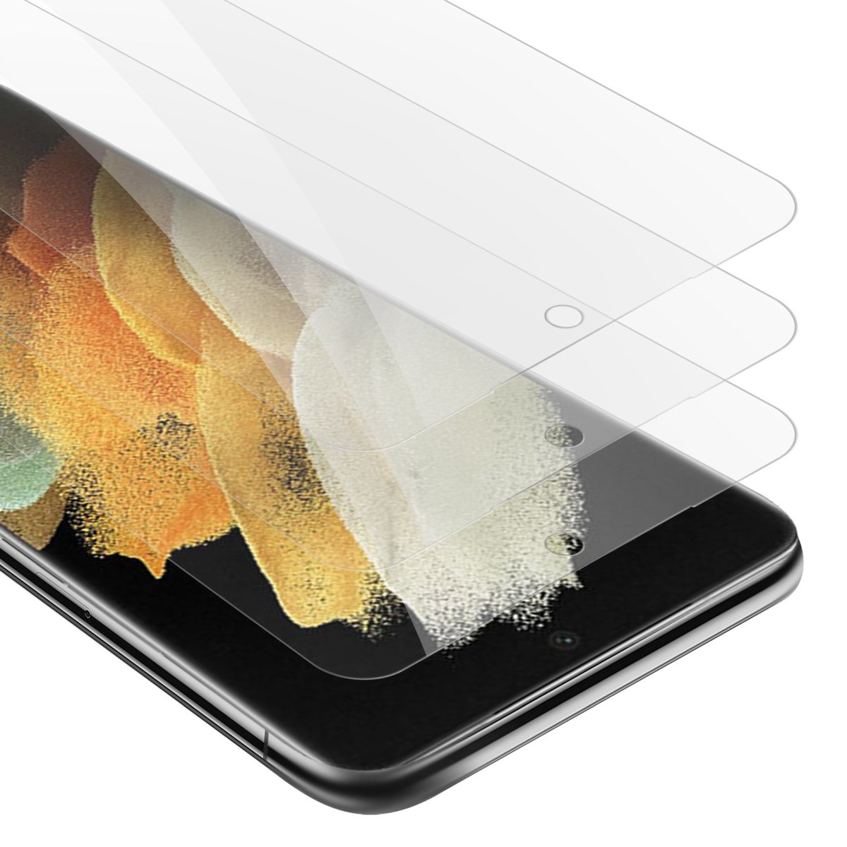 3x Szkło Hartowane Do Samsung Galaxy S22 Ultra W Krystalicznie Czyste
