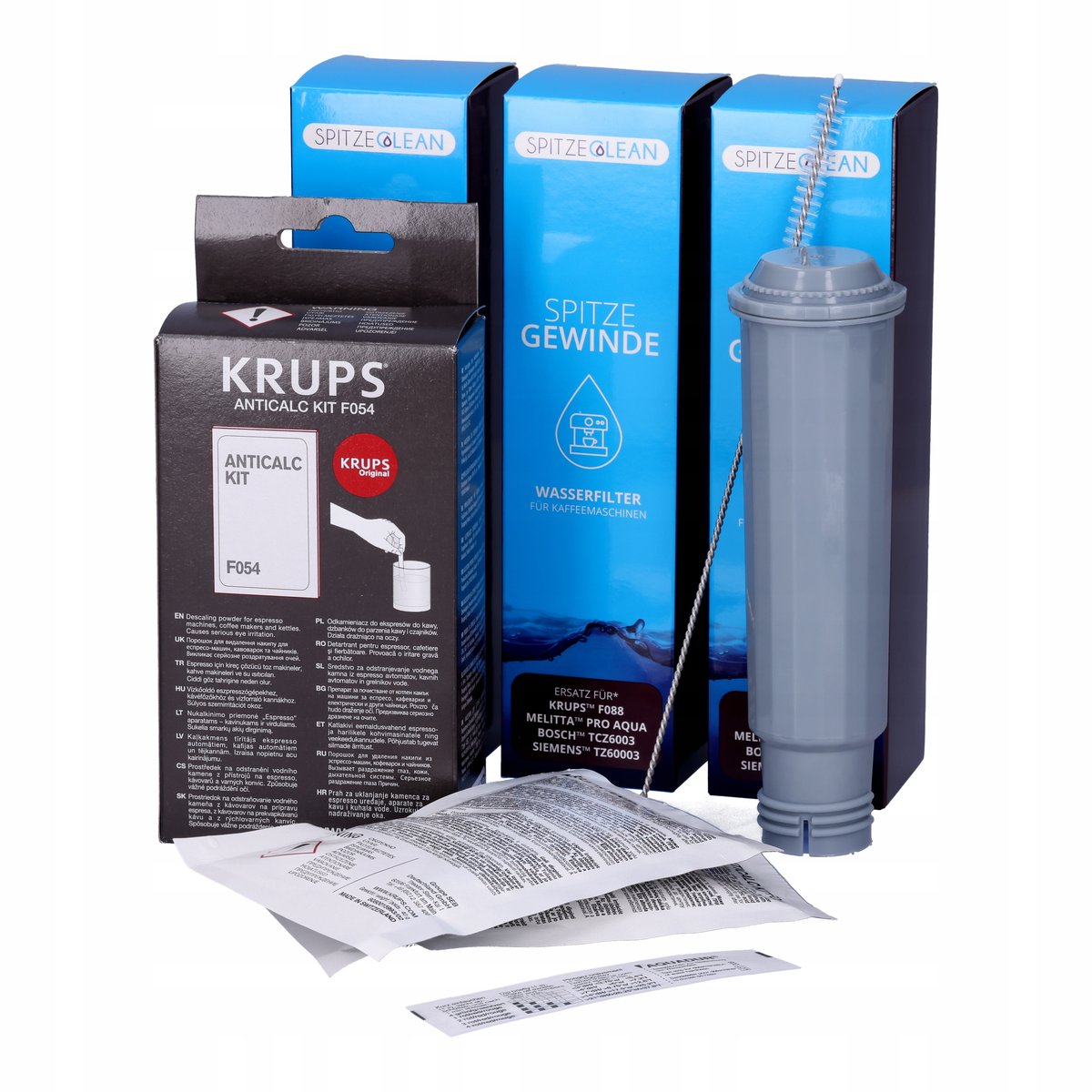 3xFiltr do ekspresu KRUPS NIVONA zamiennik Spitze Gewinde Odkamieniacz ...