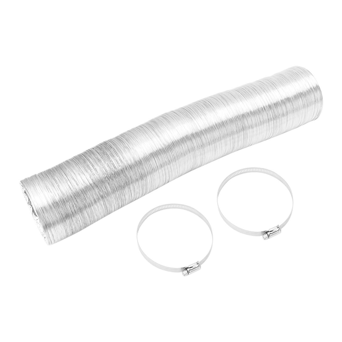 4 Inch Flexible Double Sided Aluminum Foil Duct Ventilation Pipe - Inna ...