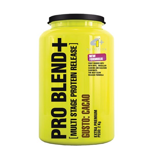 4+ Nutrition, Suplement diety, Pro Blend, truskawka+banan, 2000 g - 4 ...