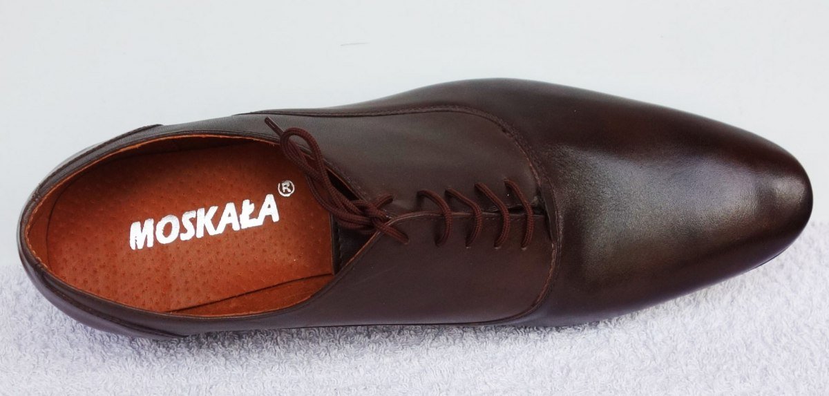 -40% MOSKAŁA męskie półbuty sznurowane brąz 44 - Polskie buty | Moda ...