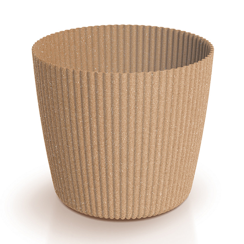 410409 Donica ogrodowa okrągła Milly Eco Wood 35 cm PROSPERPLAST ...