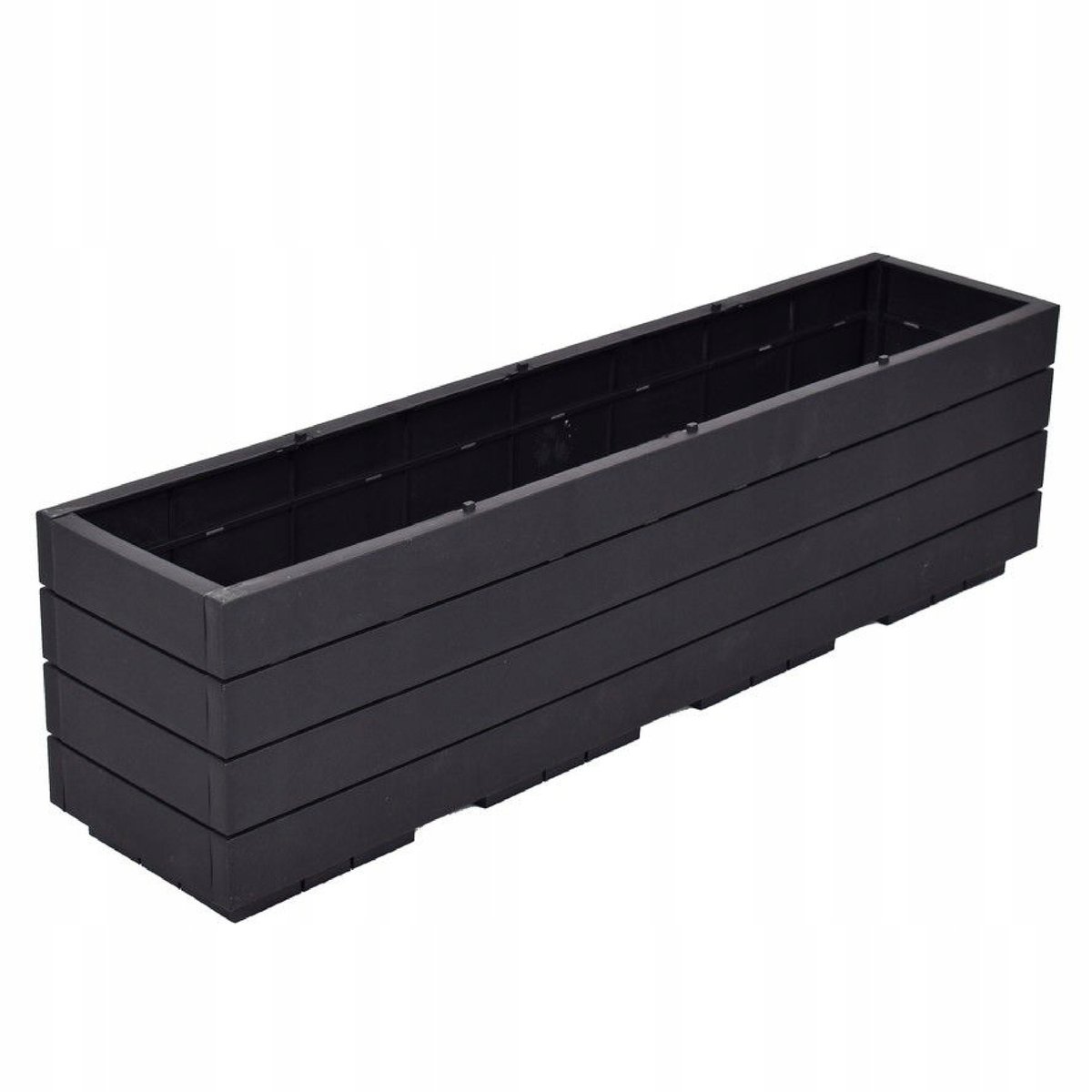 41889 Osłonka do skrzynki balkonowej 80 x 18 x 22 cm grafitowa OŁER ...