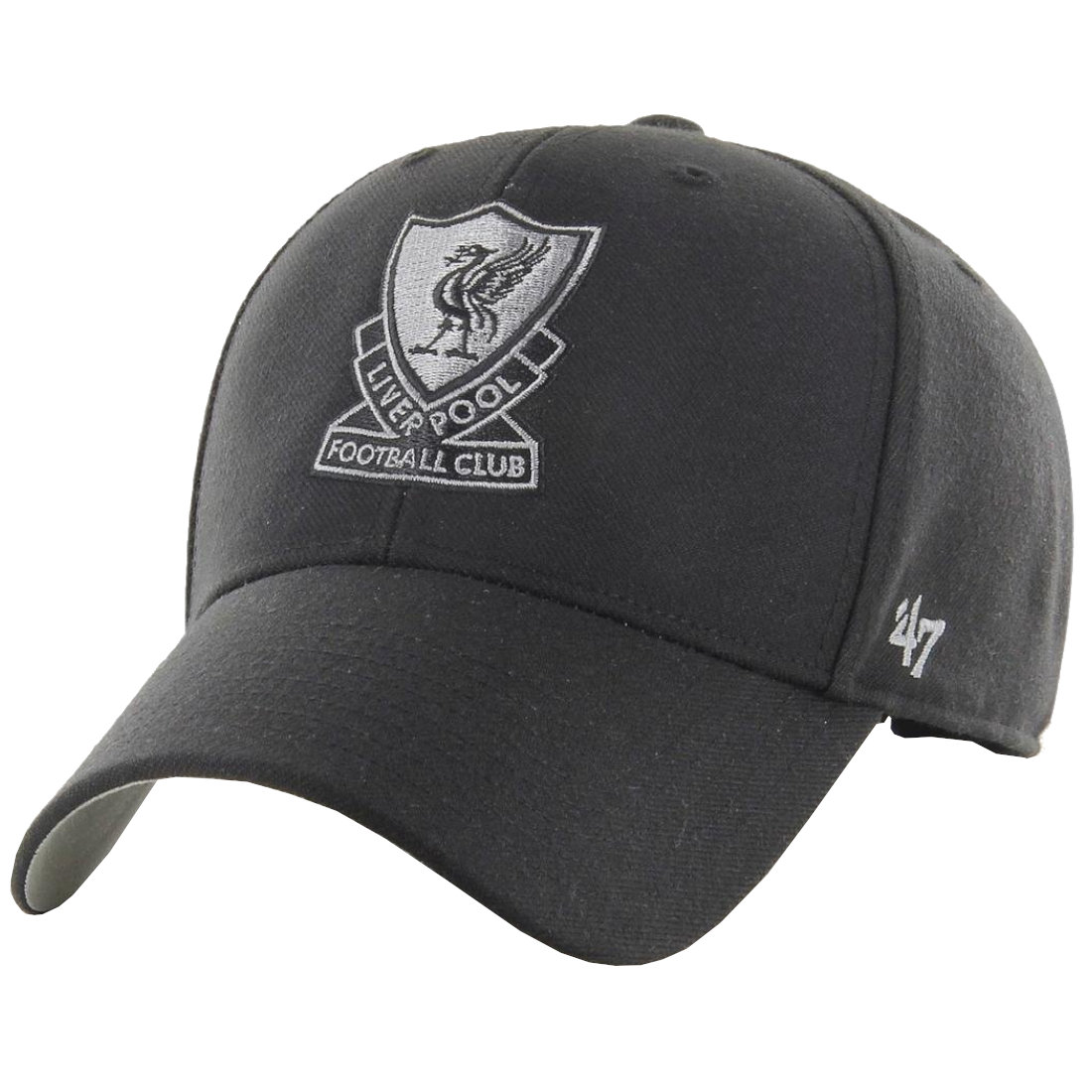 47 Brand EPL FC Liverpool Cap EPL-MVP04WBV-BKD, męska czapka z daszkiem ...