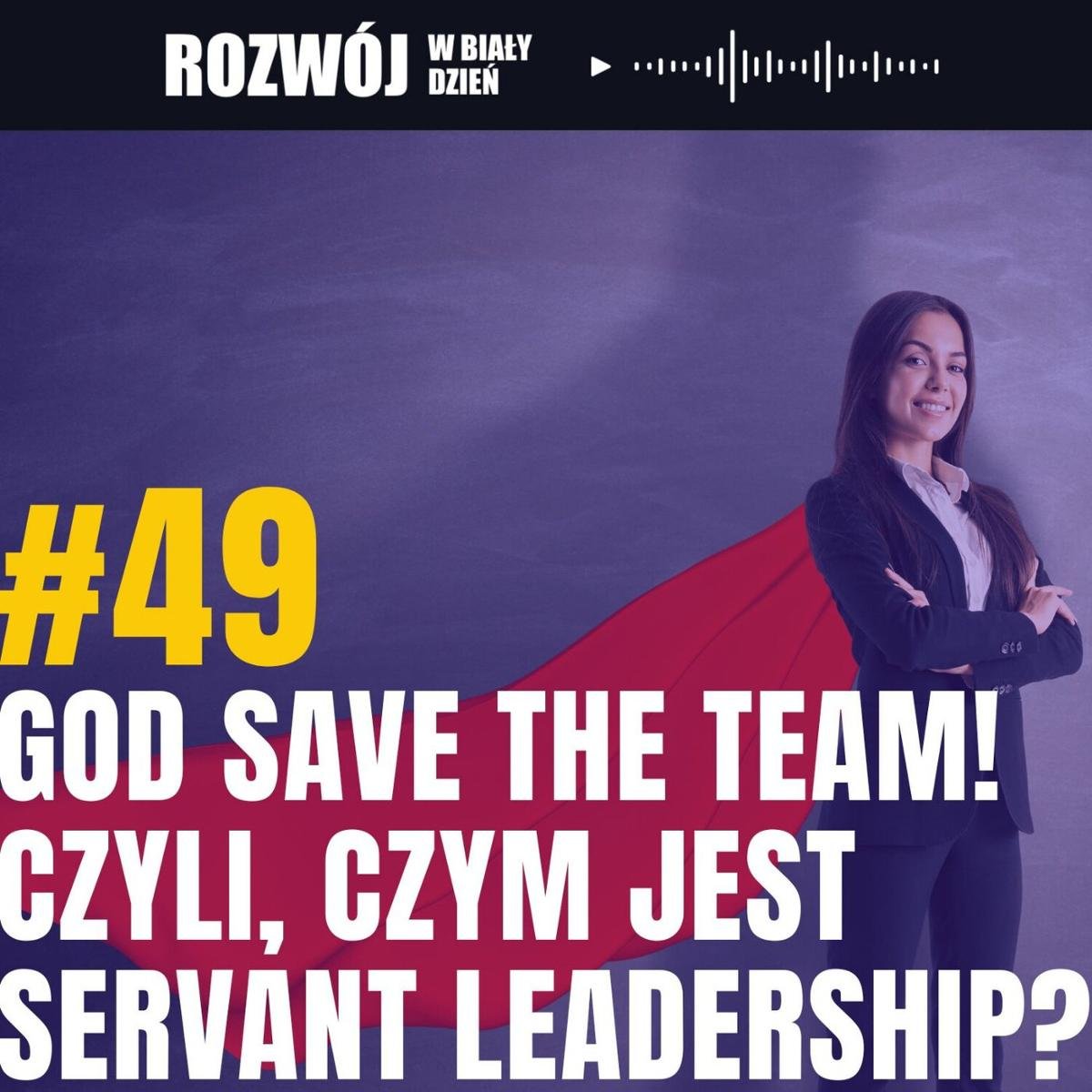 #49 God save the team! Czyli, czym jest Servant Leadership? - Rozwój w Biały Dzień - podcast ...