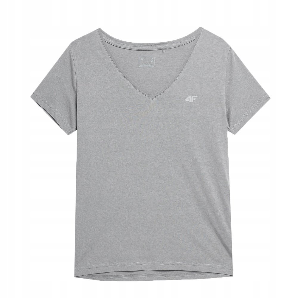 4F Koszulka Damska T-Shirt Szara Ttshf342 S - 4F | Sport Sklep EMPIK.COM