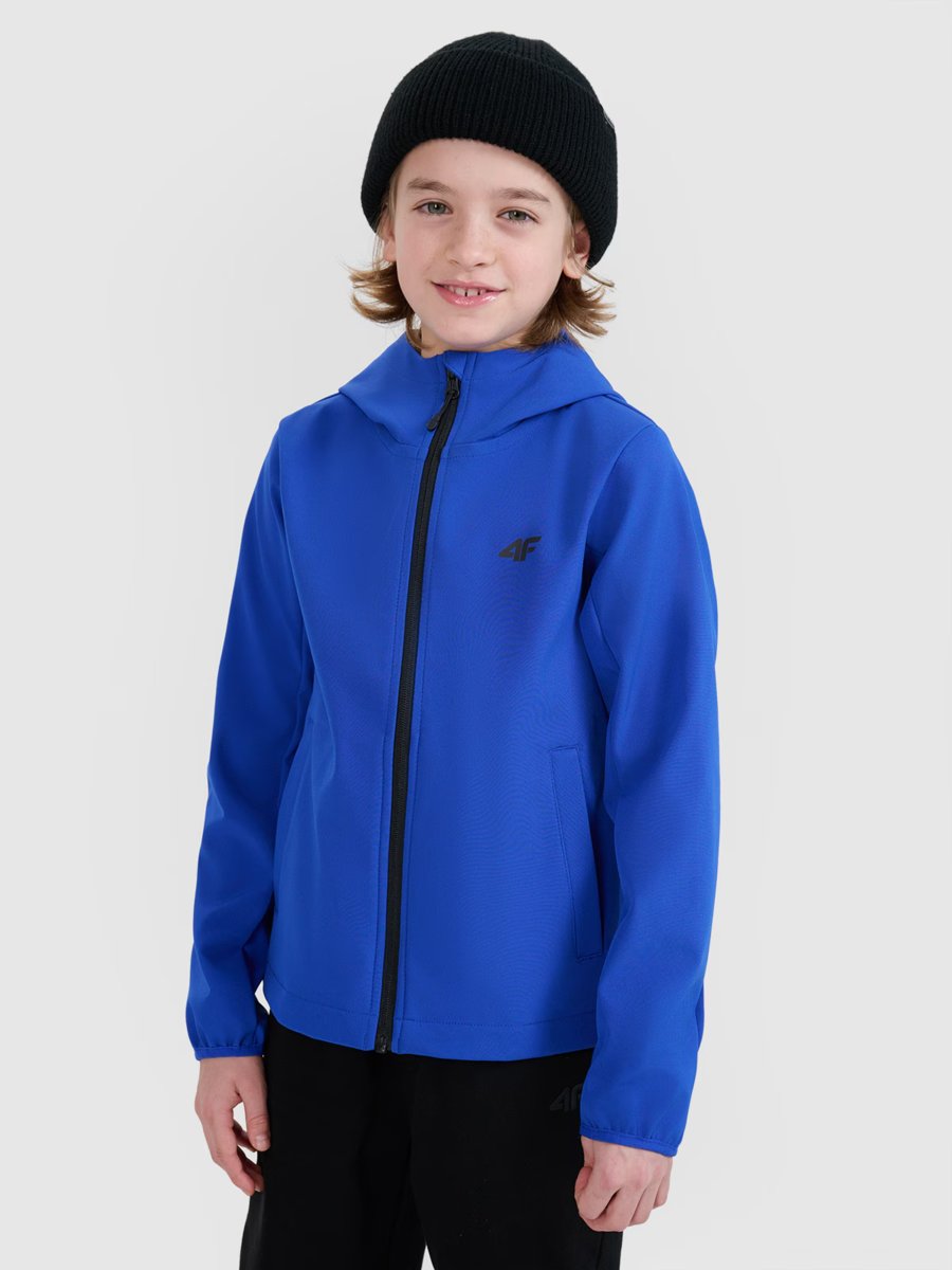 4F Kurtka chłopięca softshell wiatroodporna NeoDry 5000 ...