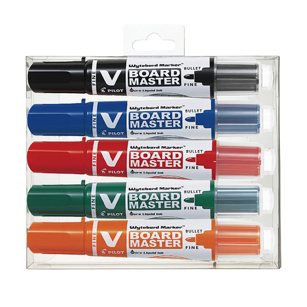 4x Marker PILOT V-BOARD do tablicy suchościeranej - Pilot | Sklep EMPIK.COM