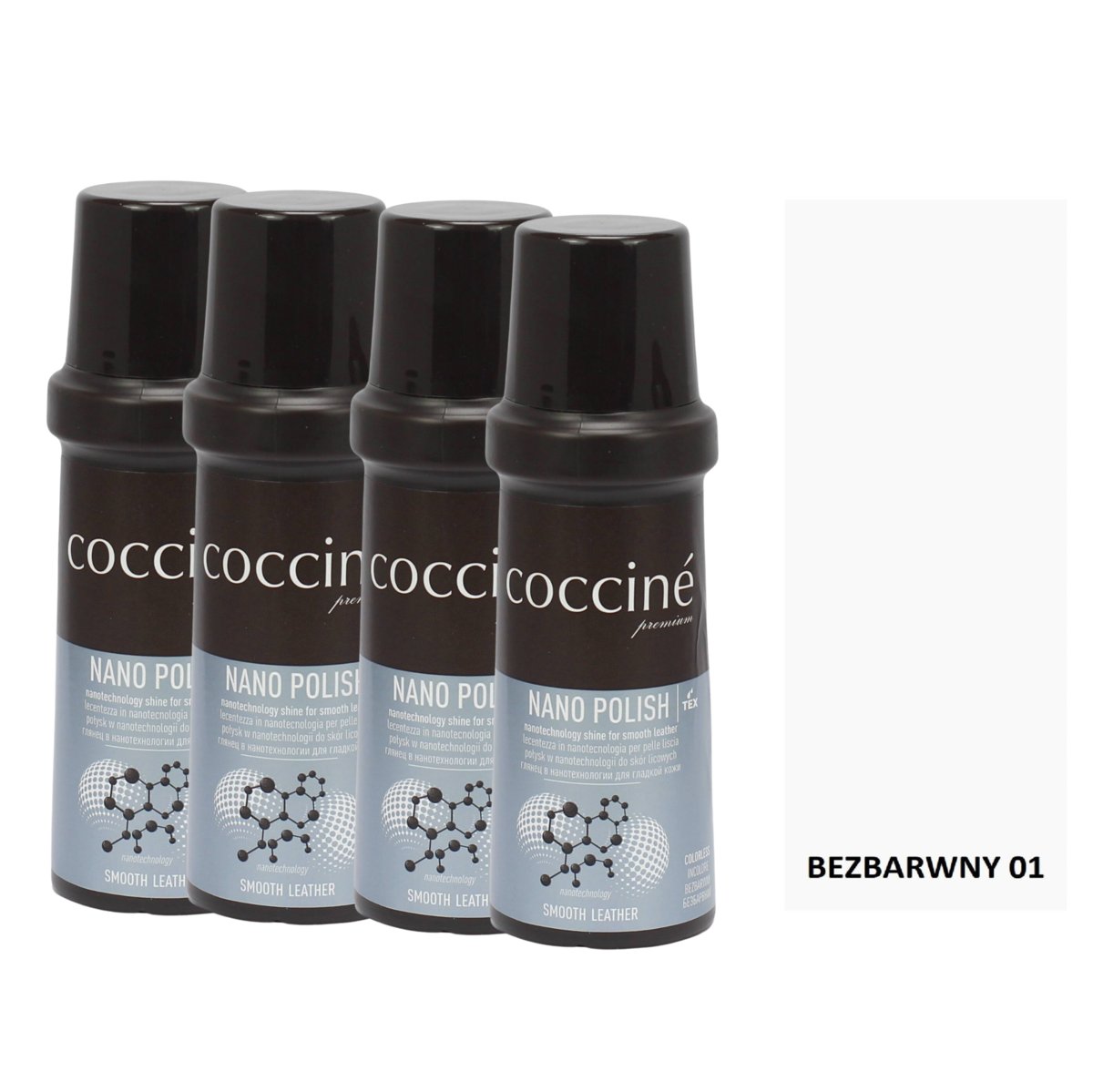 4x Nano Polish Pasta 75 ml Bezbarwna 01 - Coccine | Sport Sklep EMPIK.COM