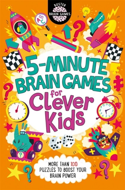 5-Minute Brain Games for Clever Kids (R) - Gareth Moore | Książka w Empik
