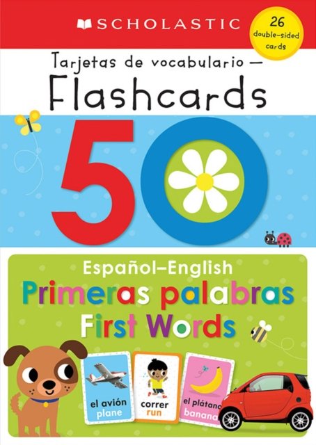 50 Spanish-English First Words: Scholastic Early Learners (Flashcards ...