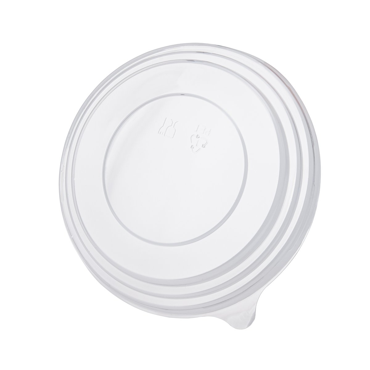 50 szt Pokrywka PP 150 mm do miski okrągłej kraft 500/750/1000 - Ecopicnic | Przyjęcia i okazje ...