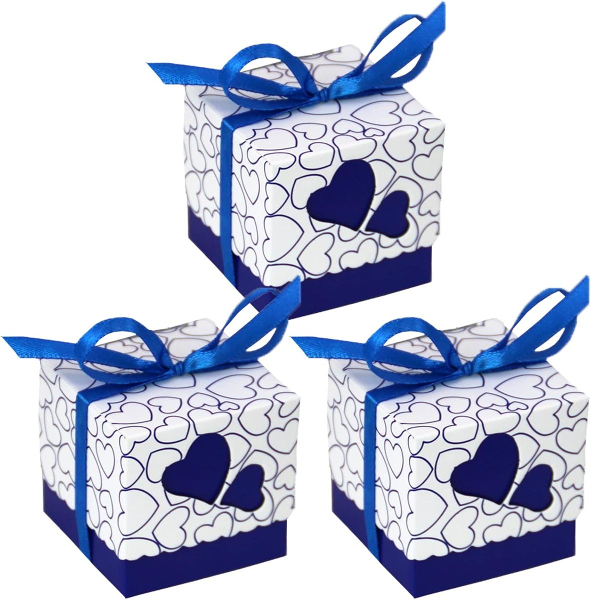 50pcs Candy Boxes, Paper Gift Boxes, Gift Bags, Snack Boxes, Wedding ...